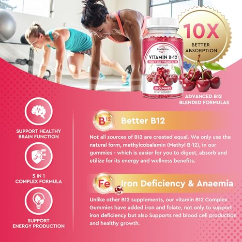energy boosting vitamin b12 gummies