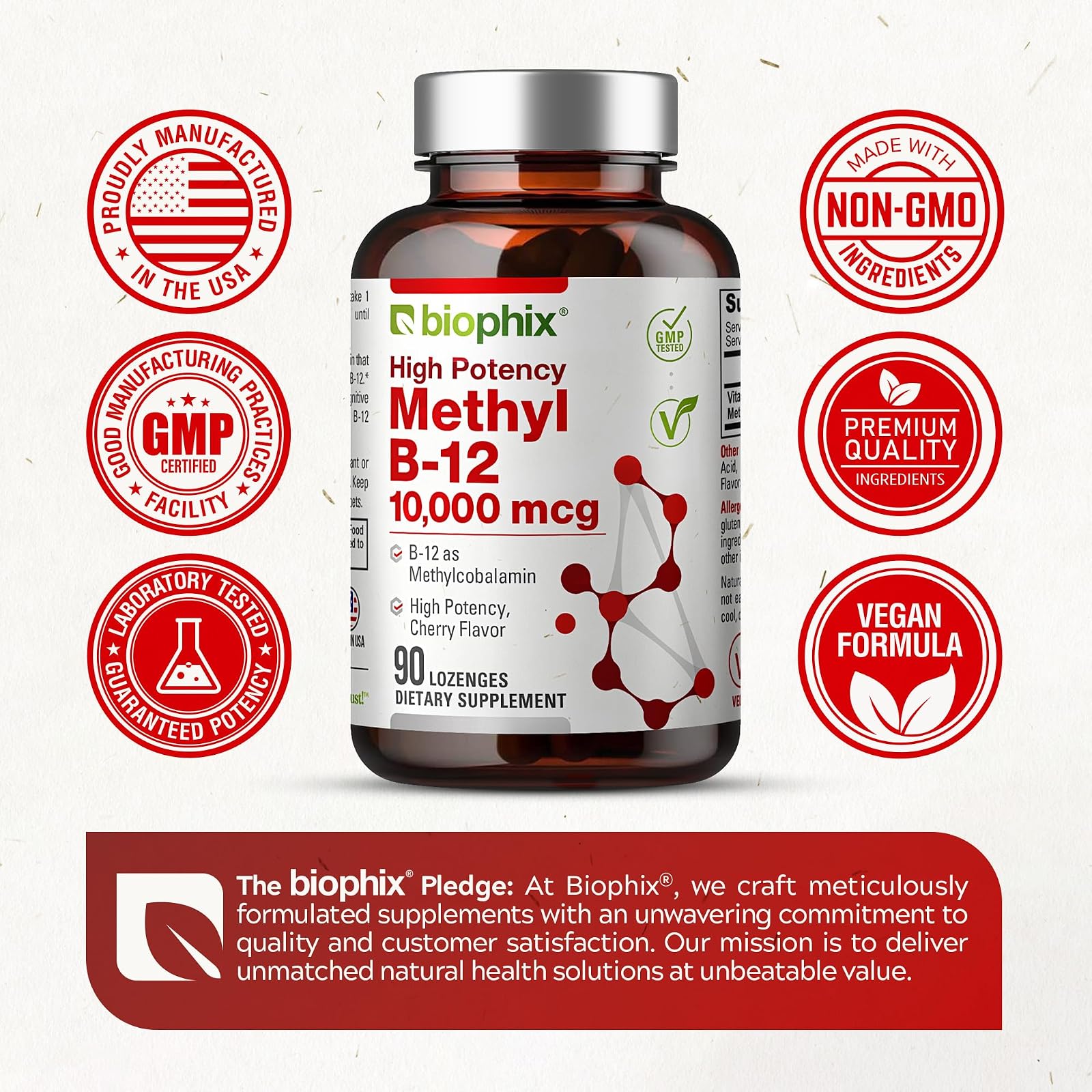 energy boosting vitamin B12 lozenges
