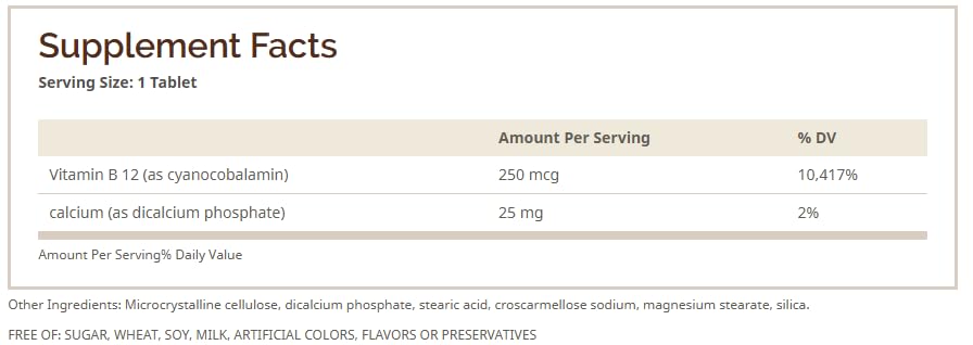 energy boosting vitamin b12 supplement
