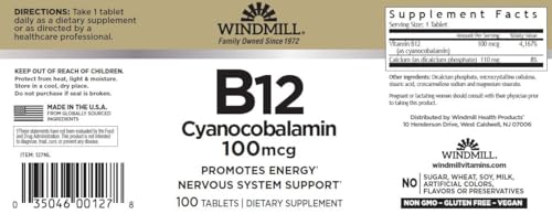 energy boosting Vitamin B12 supplement