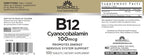 energy boosting Vitamin B12 supplement