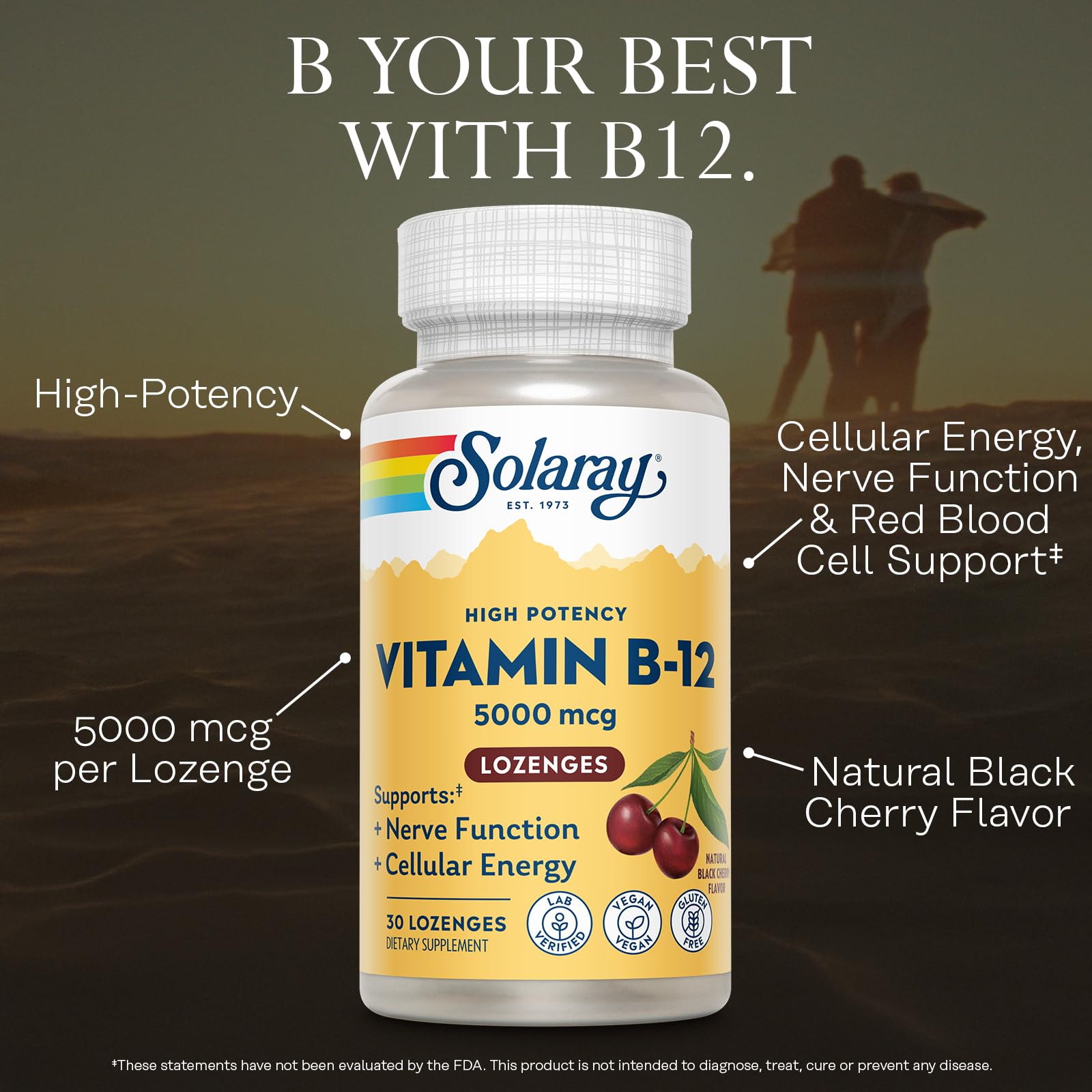 energy boosting vitamin B12 tablets