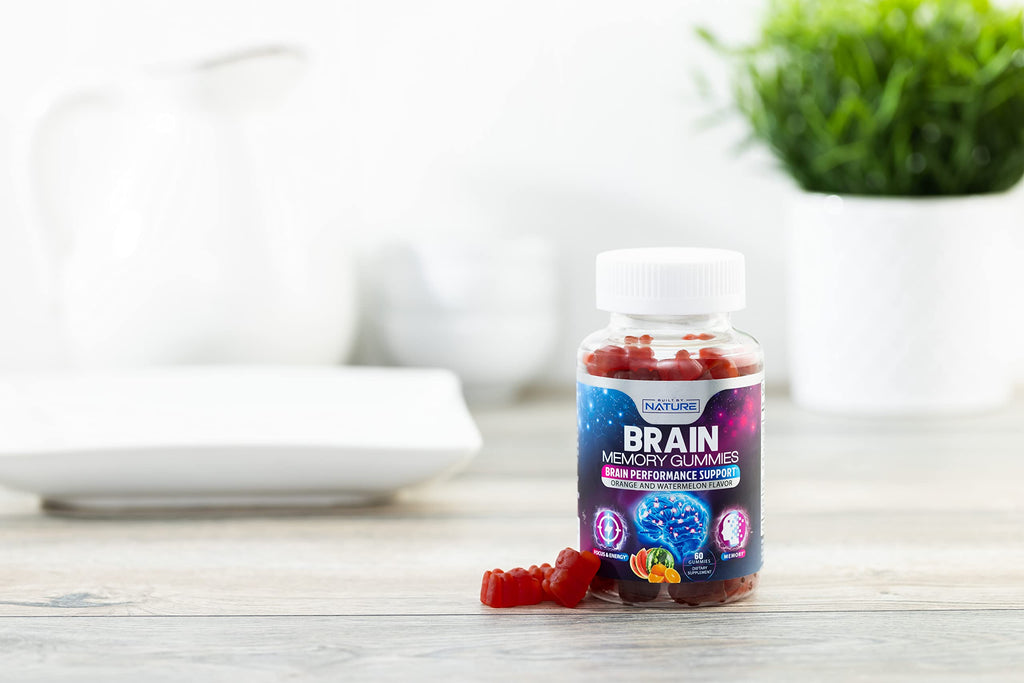 Energy-boosting vitamin gummies