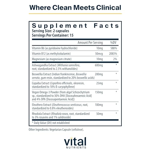 Energy boosting vitamin supplements