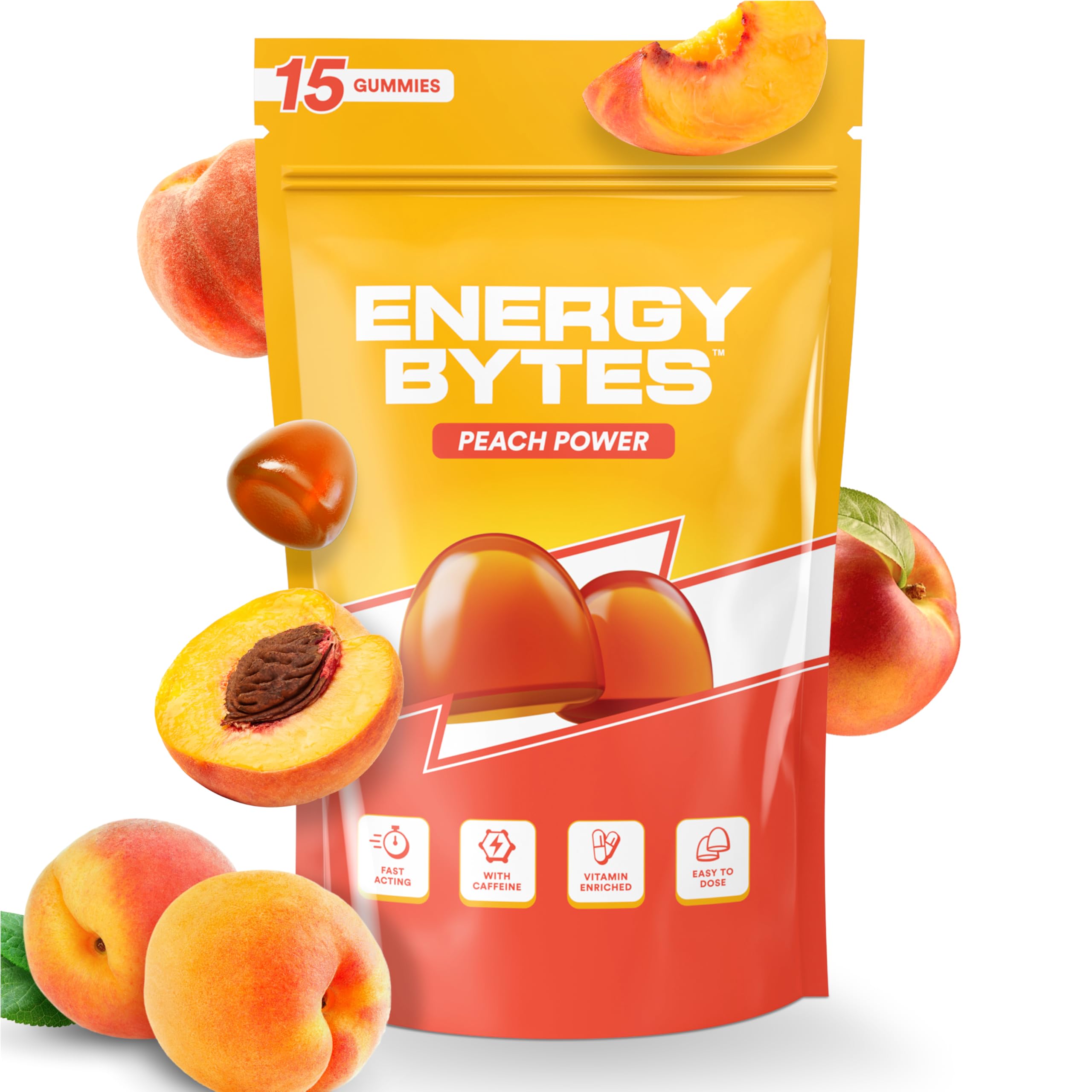 Energy Bytes caffeine gummies for focus