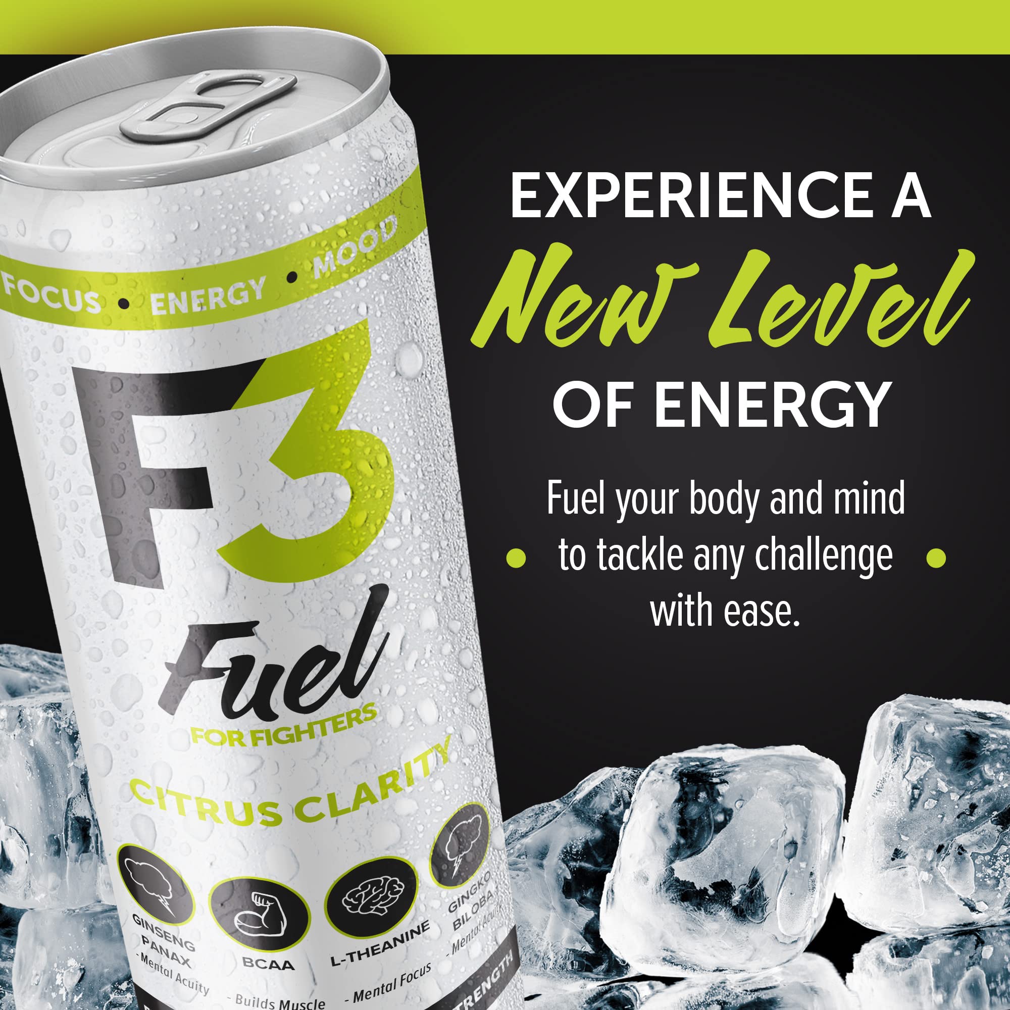 Energy drink with BCAA formula