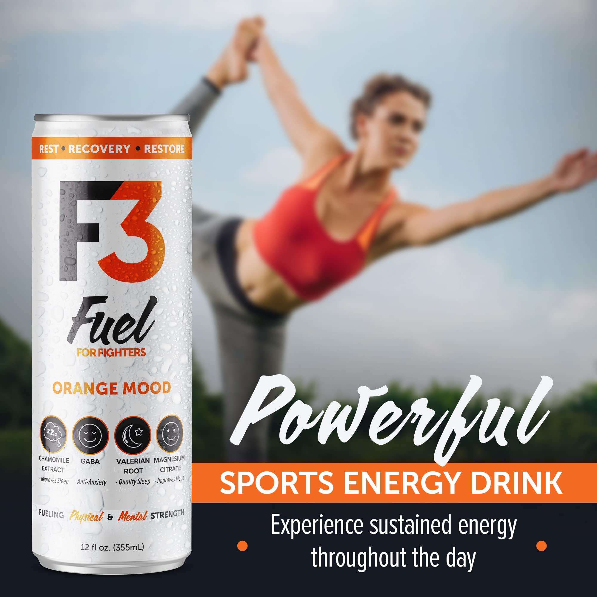 Energy drink with herbal ingredients