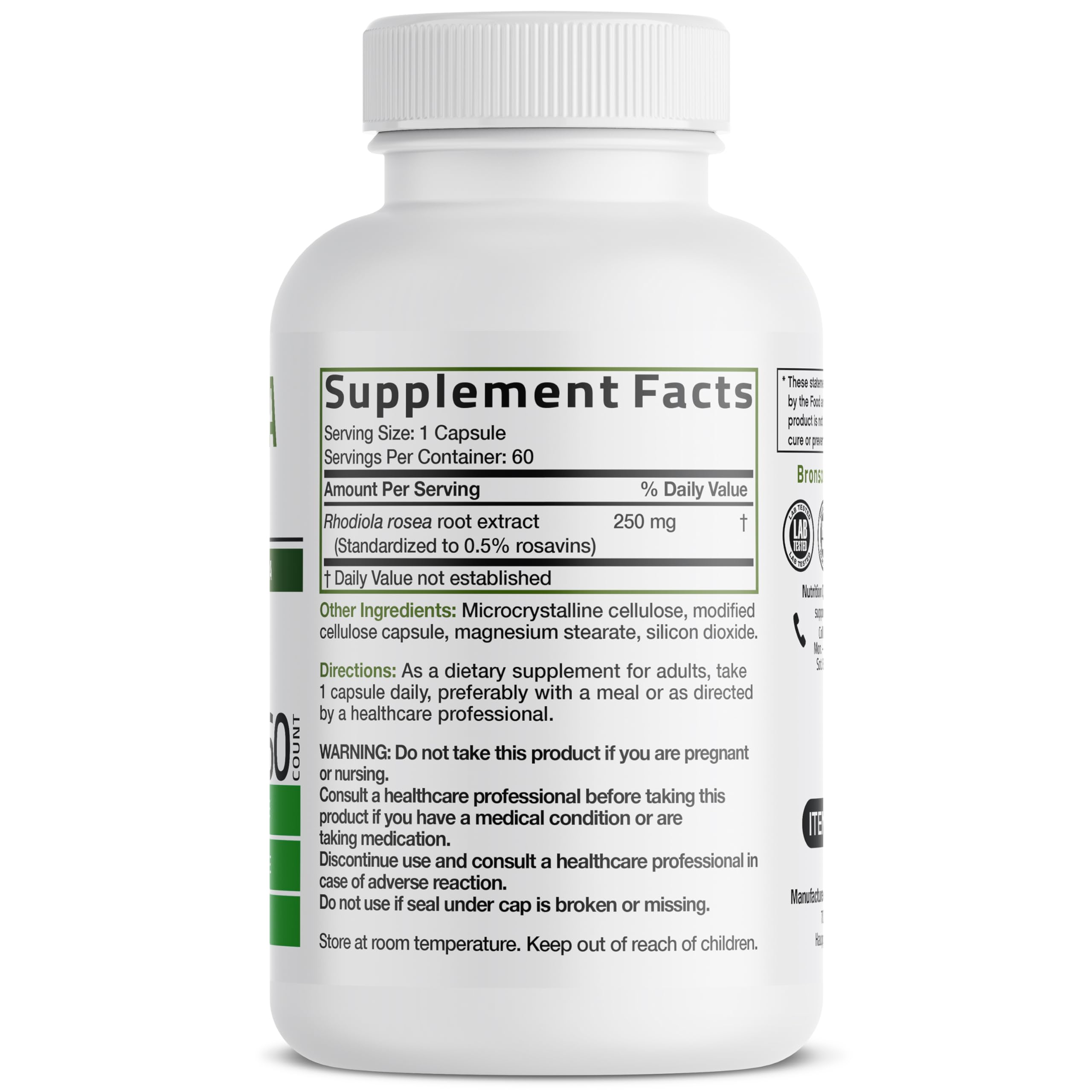 energy enhancing blended vitamin capsules