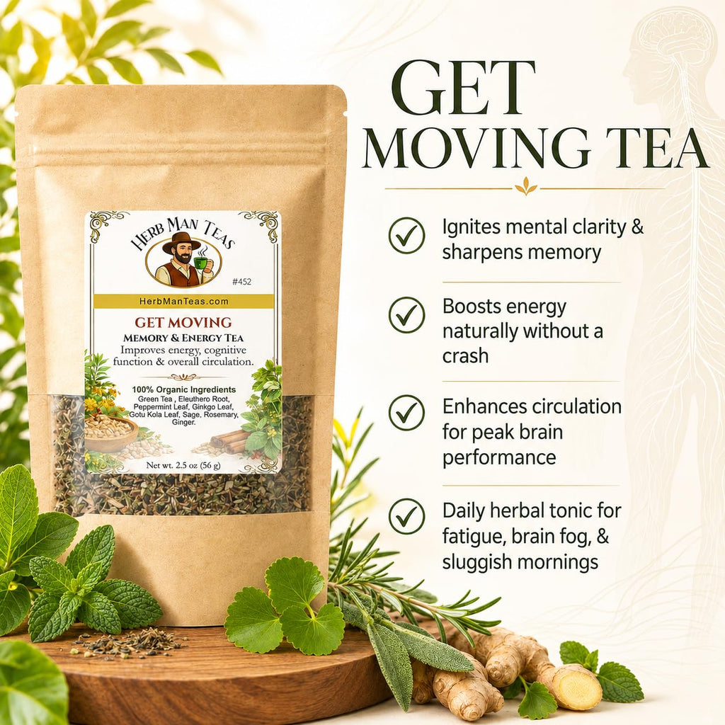 Energy enhancing Ginkgo Biloba tea
