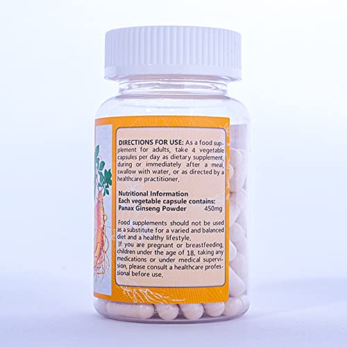 energy-enhancing wild ginseng capsules