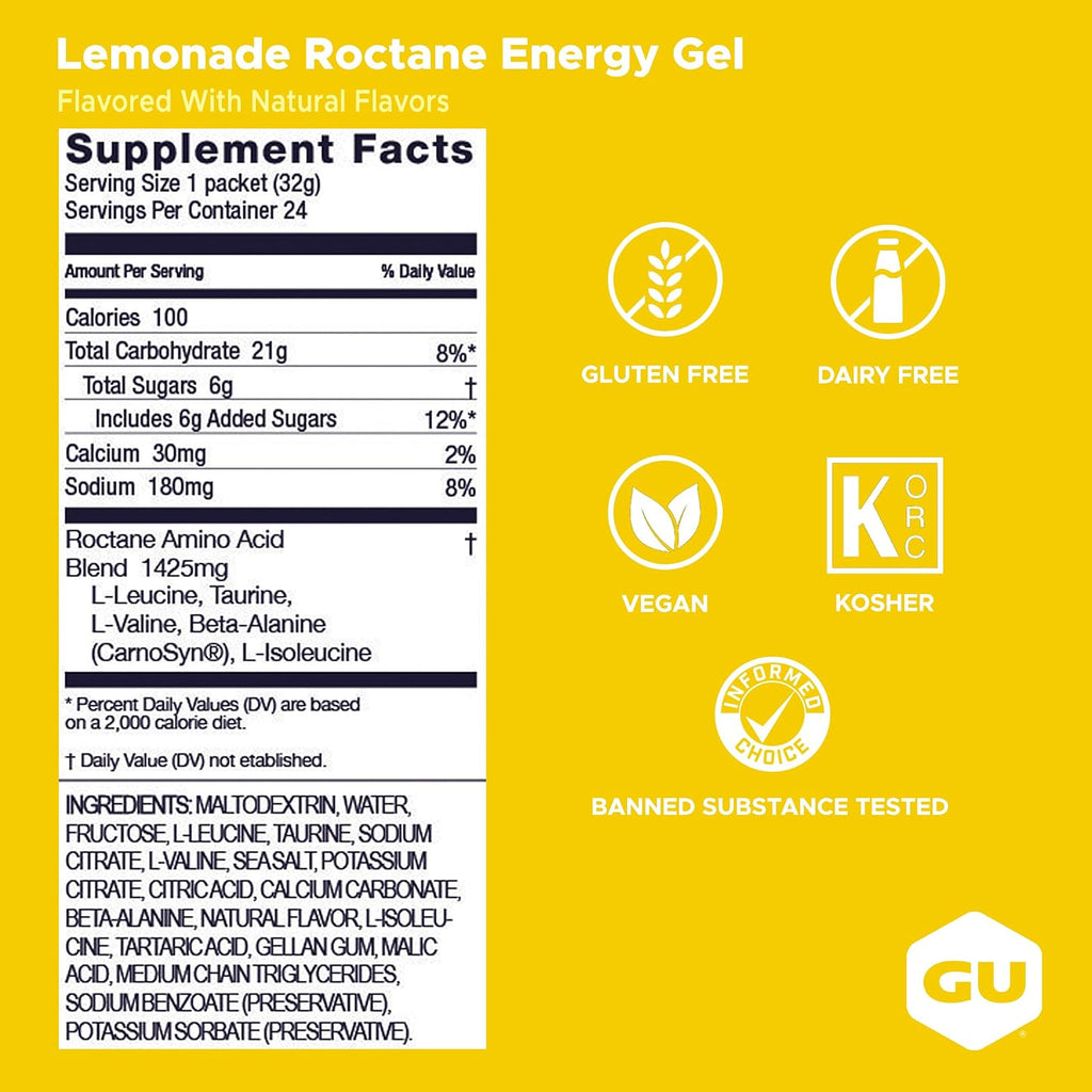 energy gel for long runs