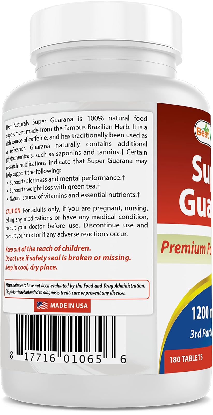 Energy gels with Guarana extract