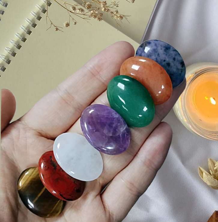energy healing with palm stones