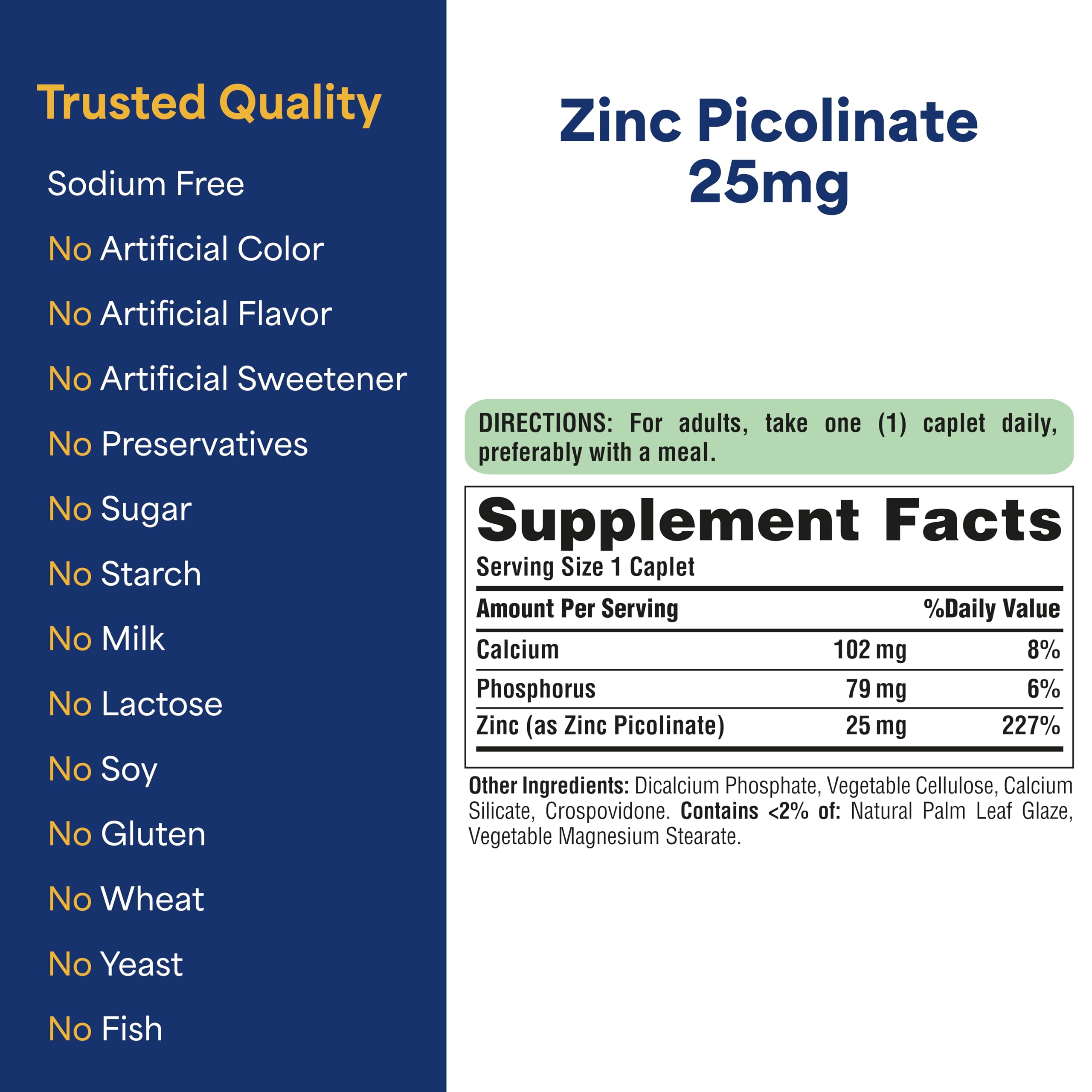 energy metabolism support with zinc