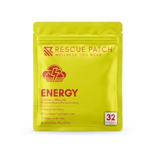 Energy patches with caffeine boost