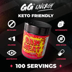 Energy powder for gamers