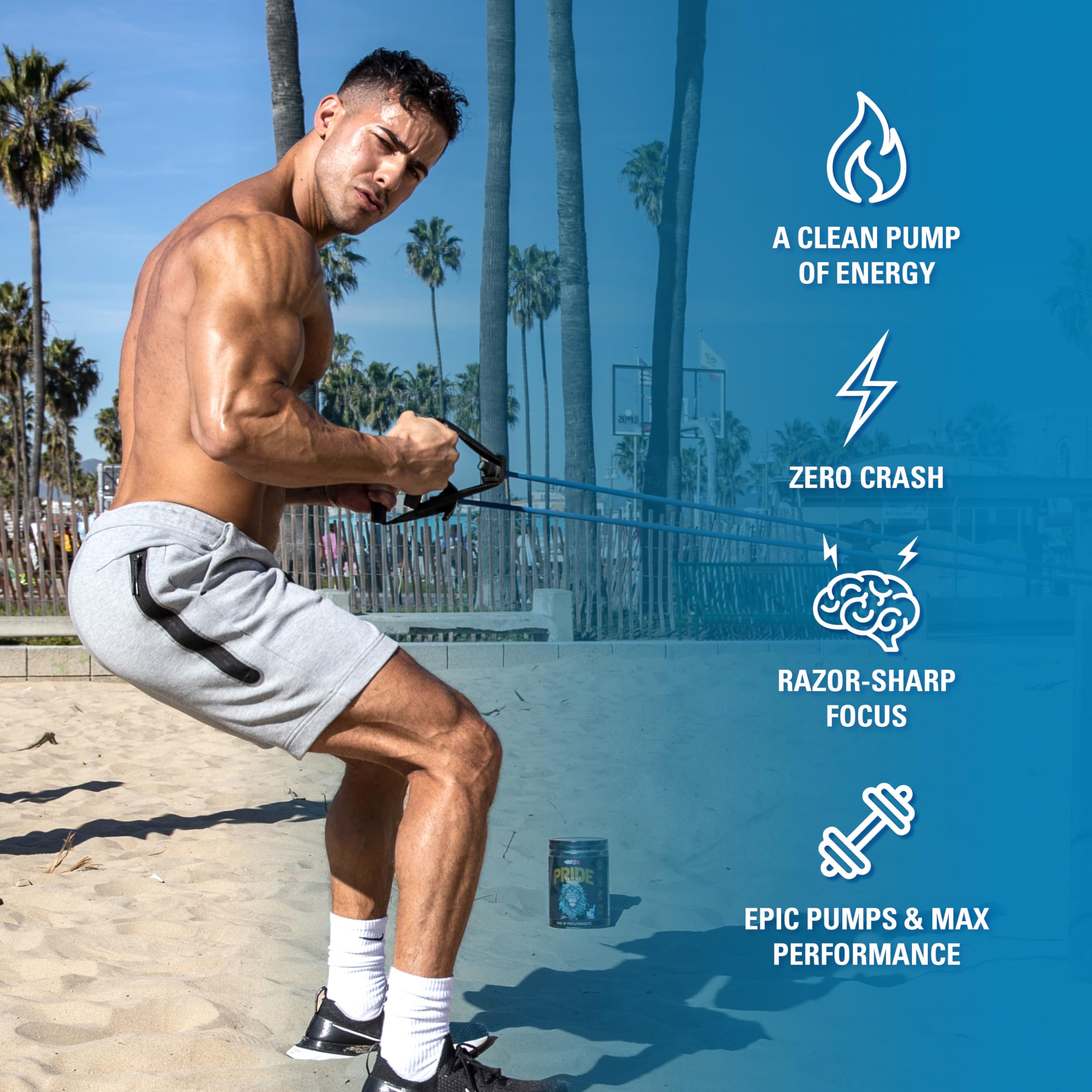 energy powder for intense training