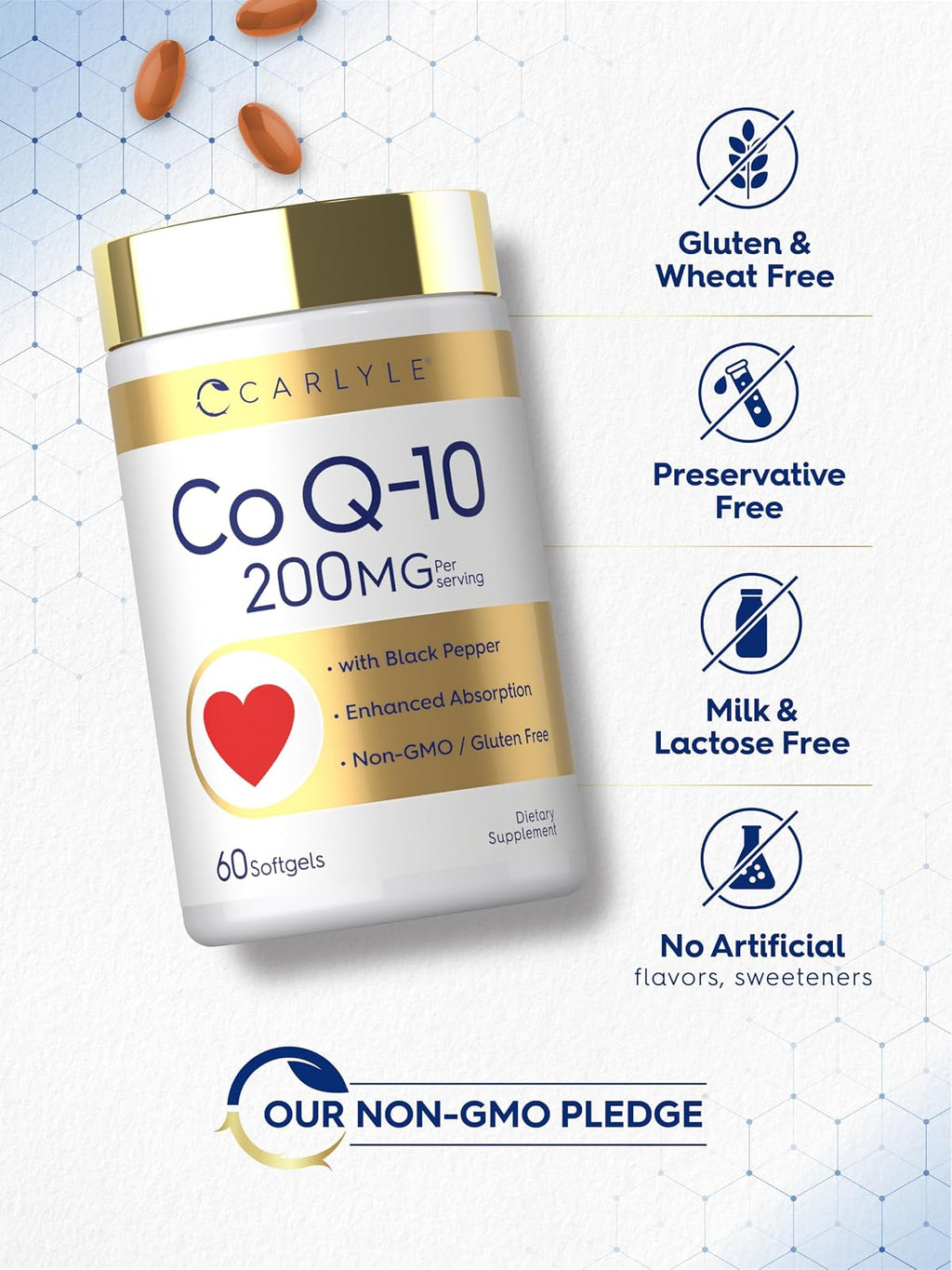 energy production CoQ10 capsules