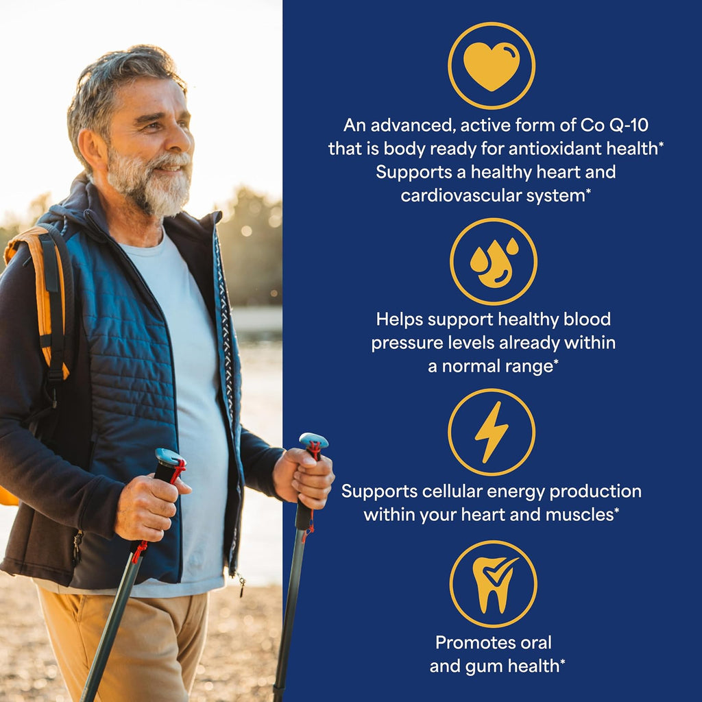 energy production coq10 ubiquinol capsules