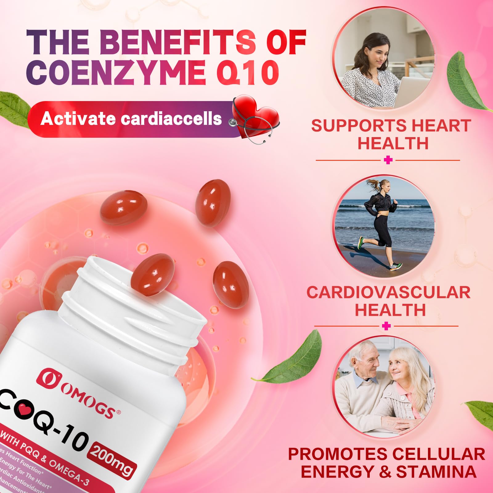 energy production with OMOGS CoQ10
