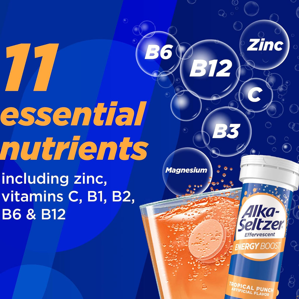energy recovery tablets from Alka-Seltzer