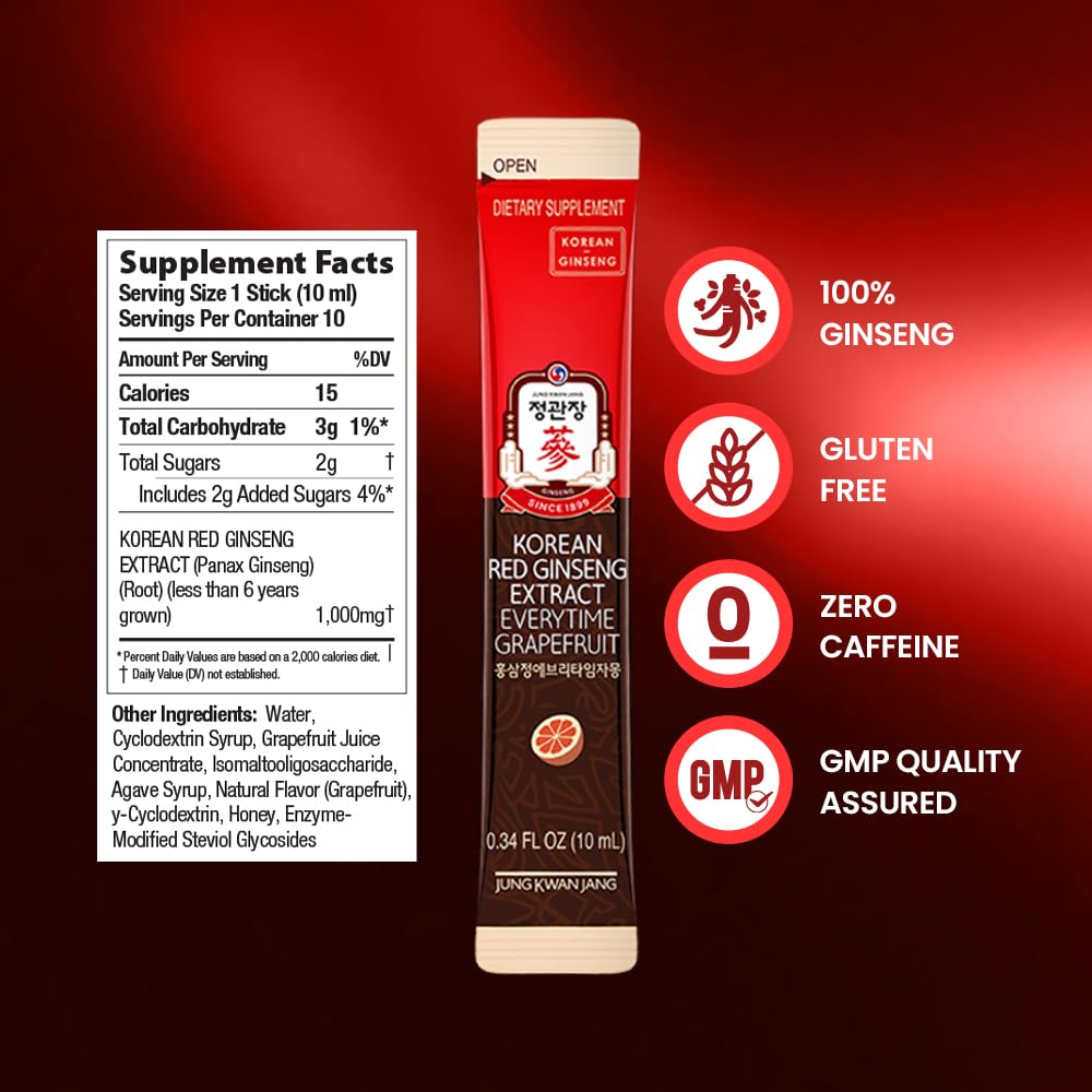 energy supplement with grapefruit flavour