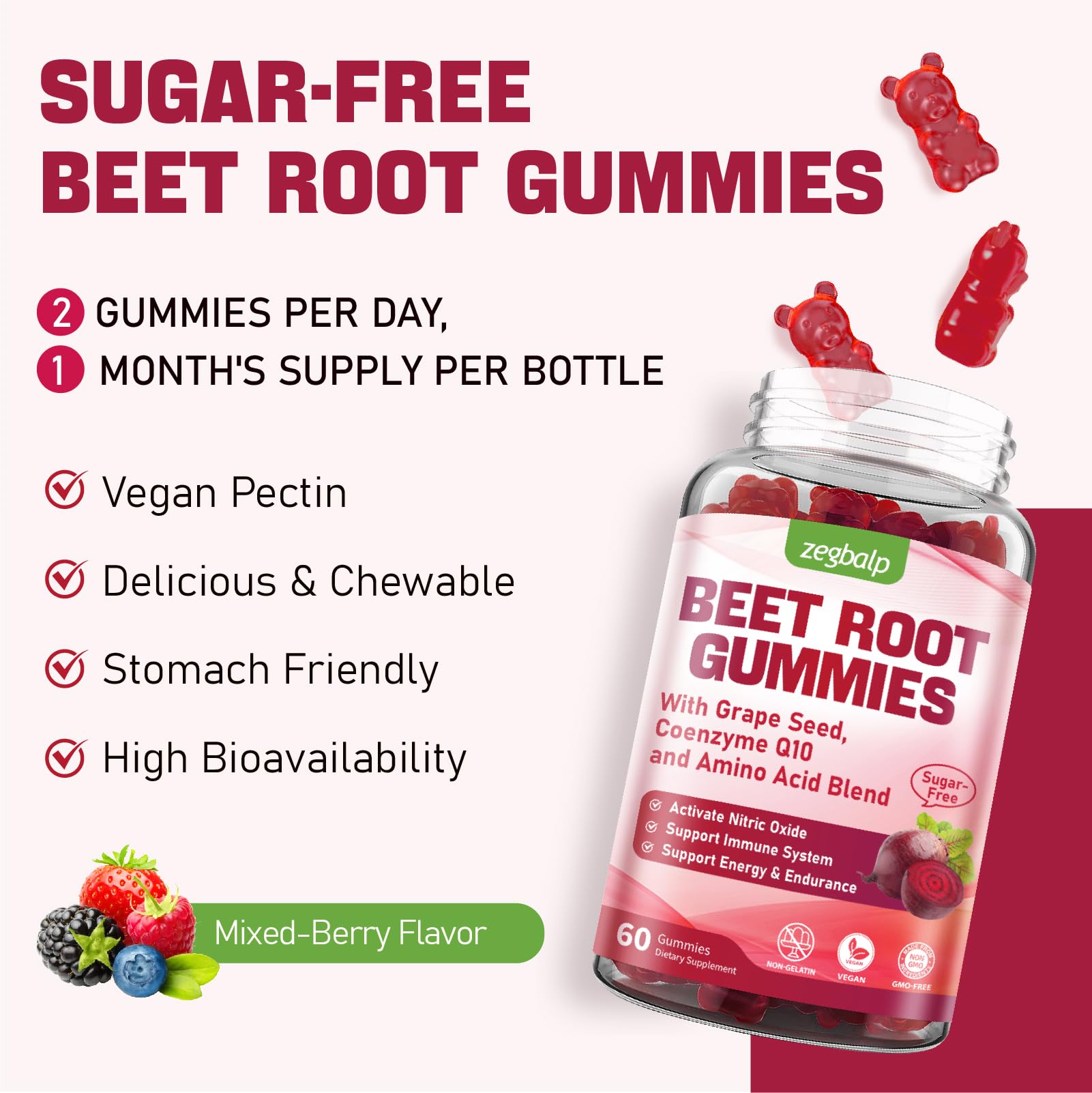 energy support from beet root extract