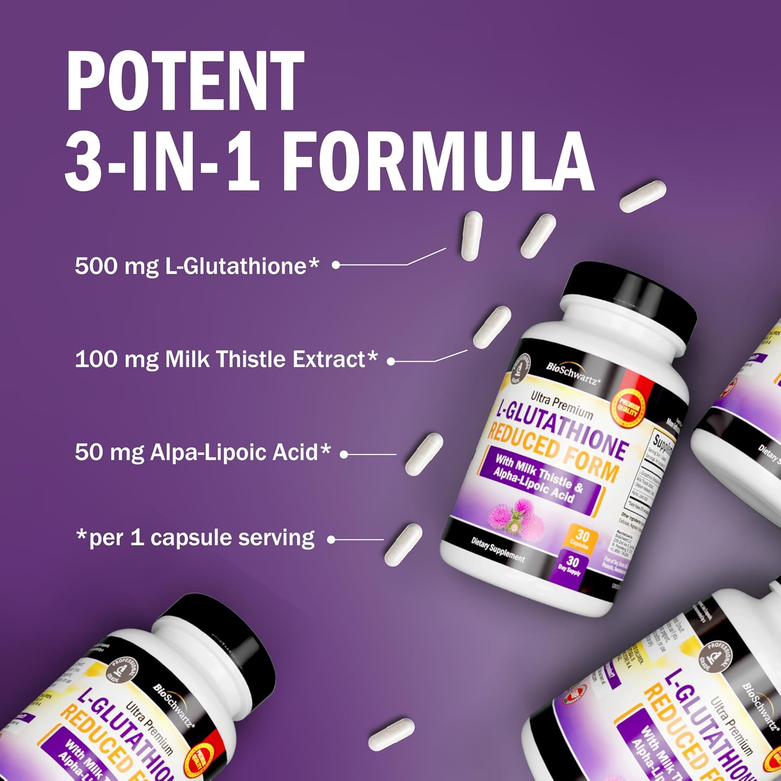 energy support from glutathione