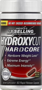 Energy support from Hydroxycut capsules