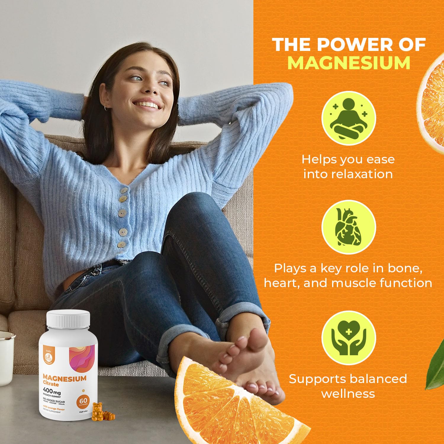 energy support magnesium supplement
