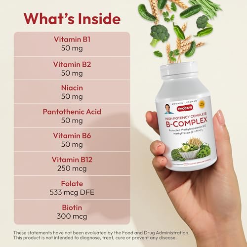 energy support with b-complex vitamins