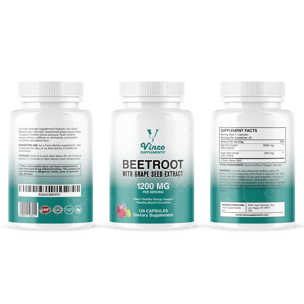 energy support with beetroot extract
