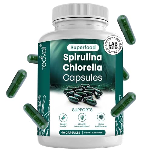 energy support with chlorella spirulina