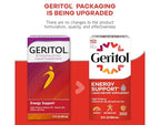 Energy support with Geritol B-vitamins
