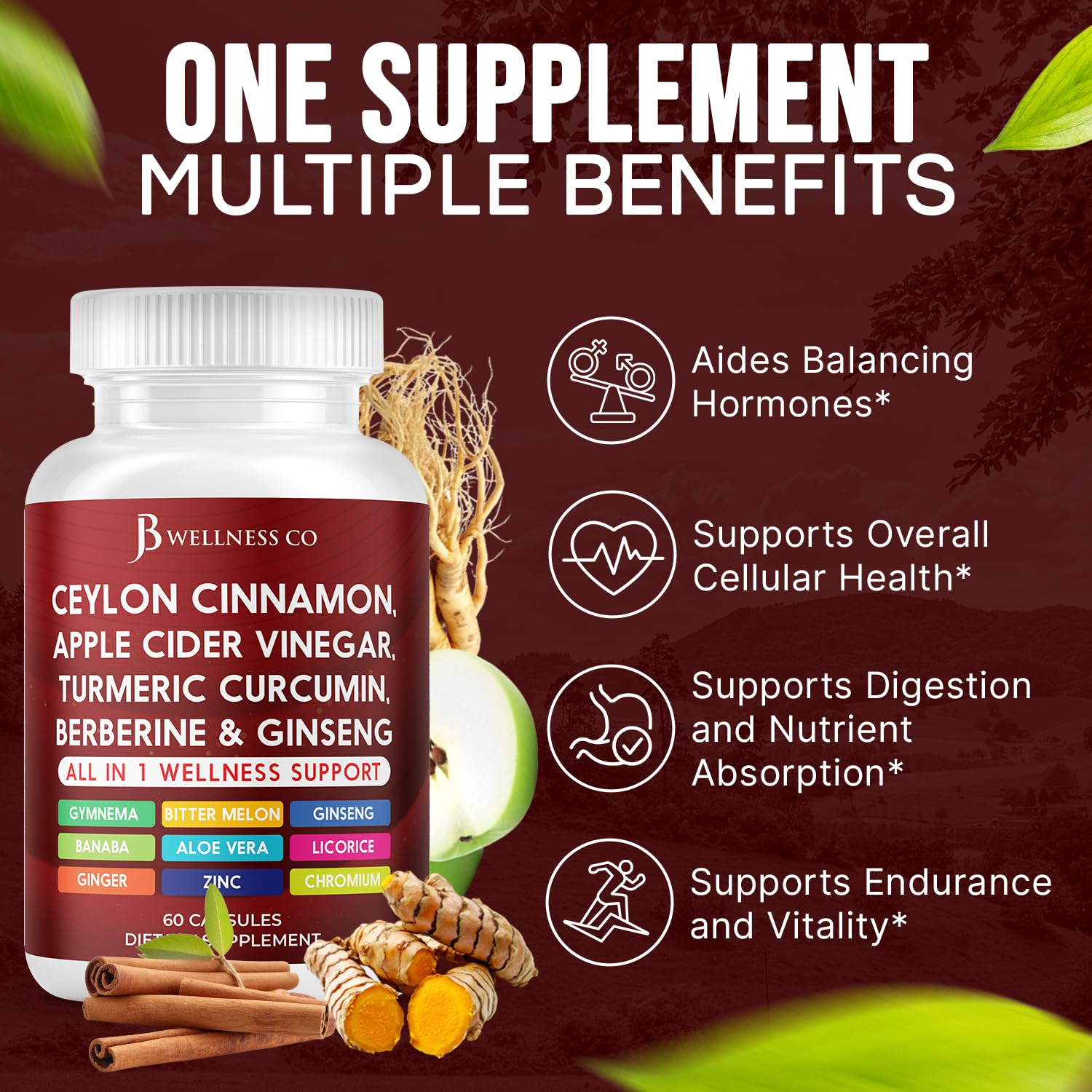 energy support with ginseng extract