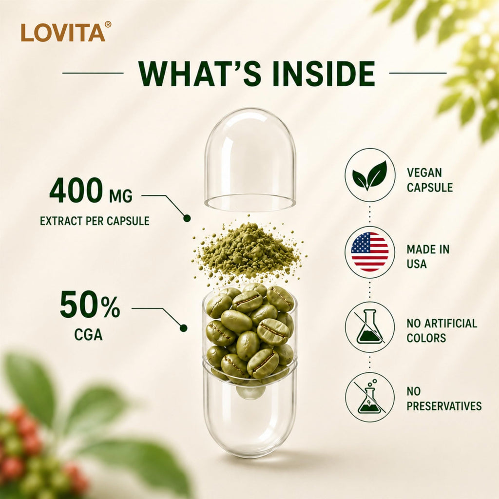 energy support with green coffee extract