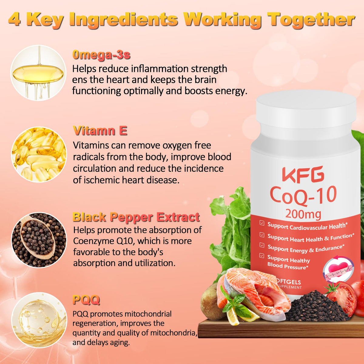 energy support with KFG CoQ10