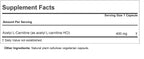 energy support with l-carnitine
