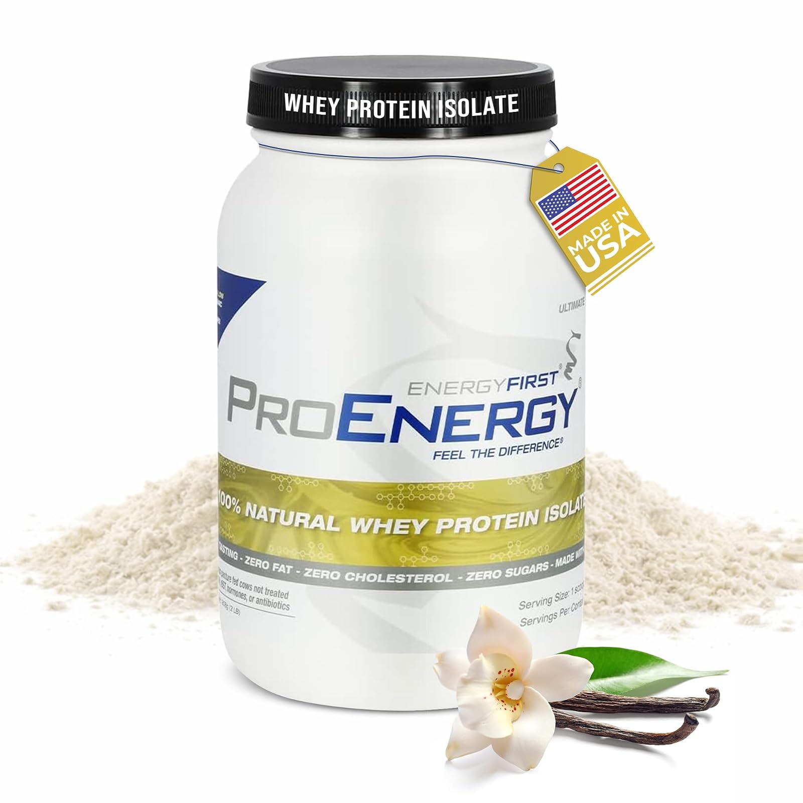 EnergyFirst whey protein isolate vanilla flavour