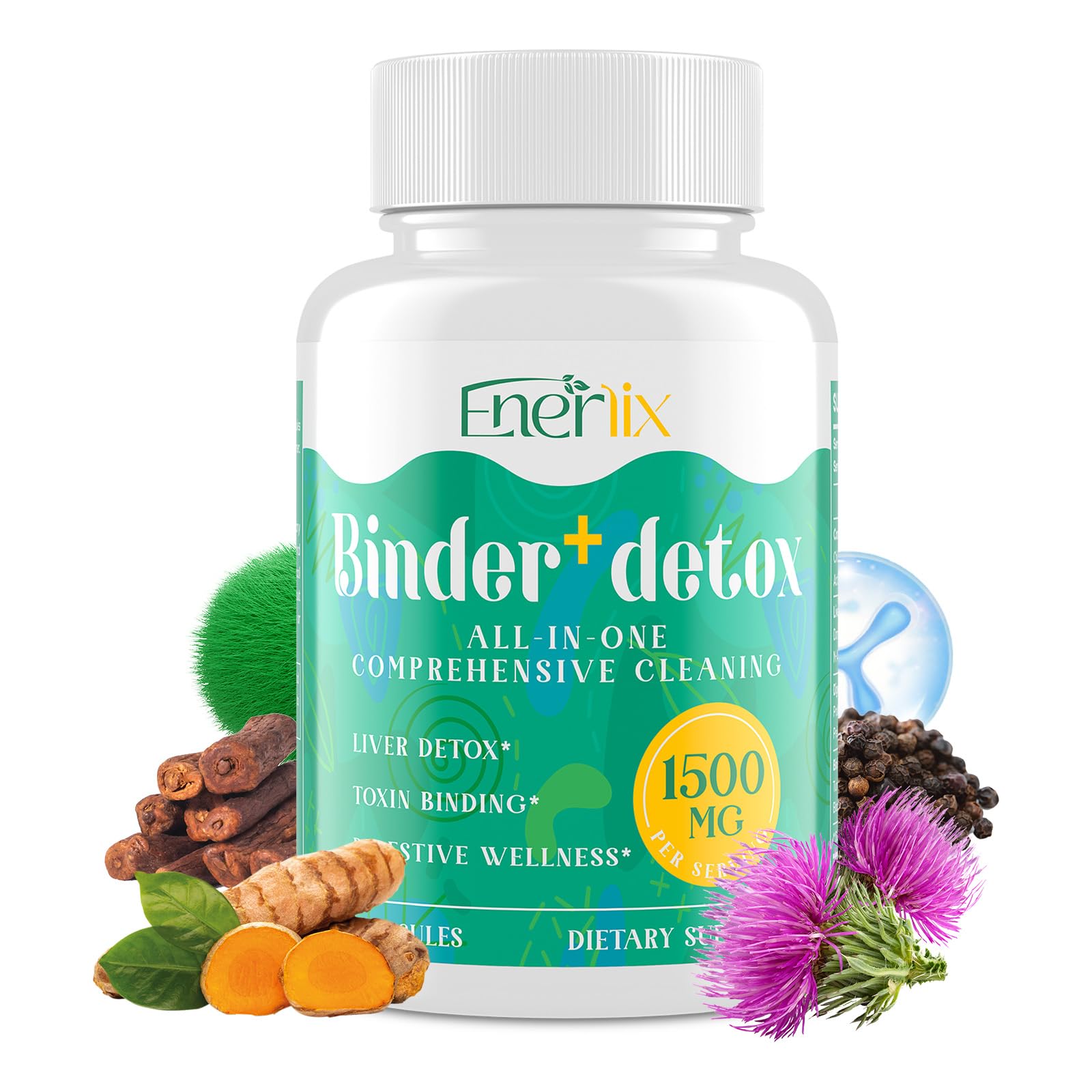 Enerlix detox binder for wellness
