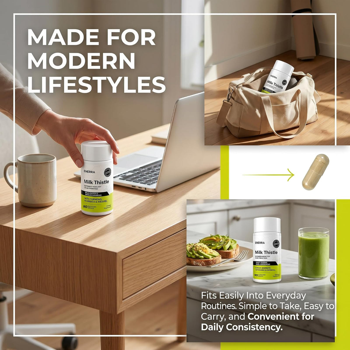 Enerra herbal supplement for detox