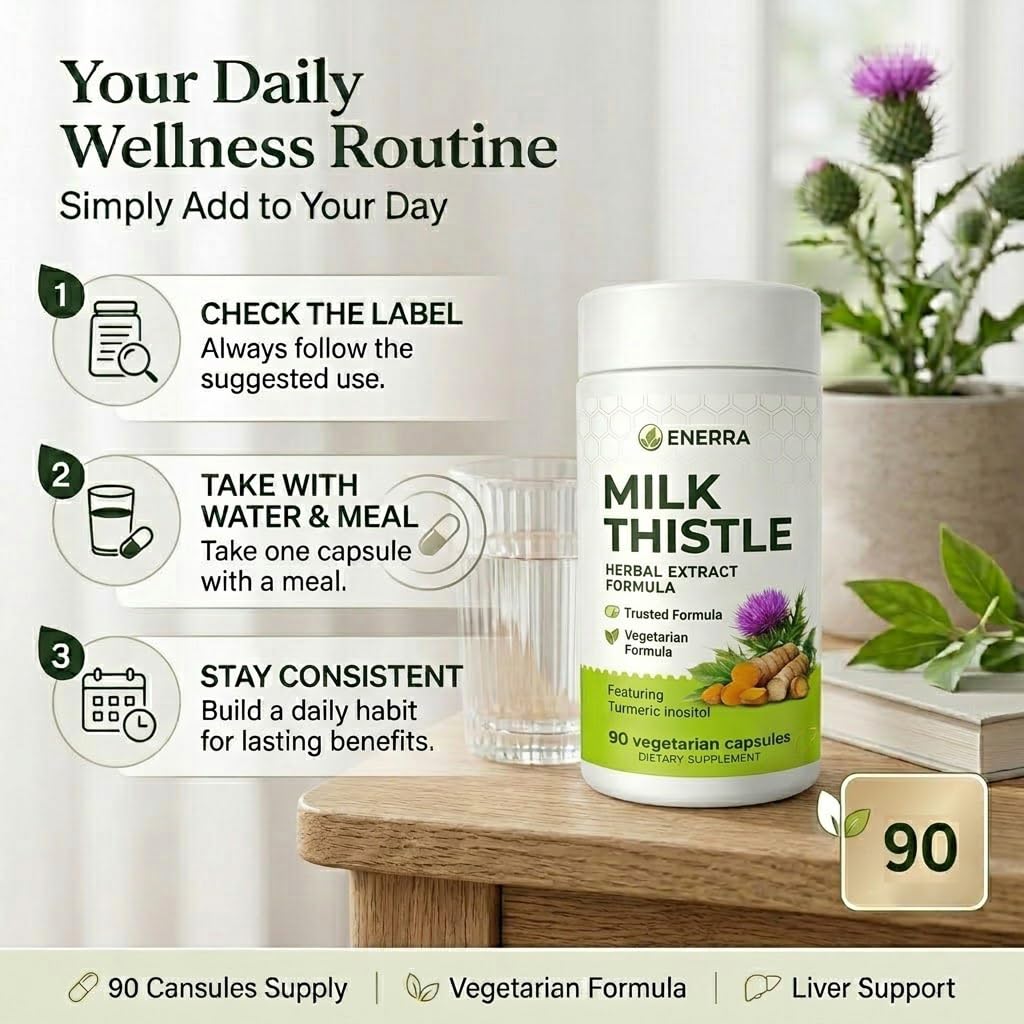 Enerra Milk Thistle for detoxification