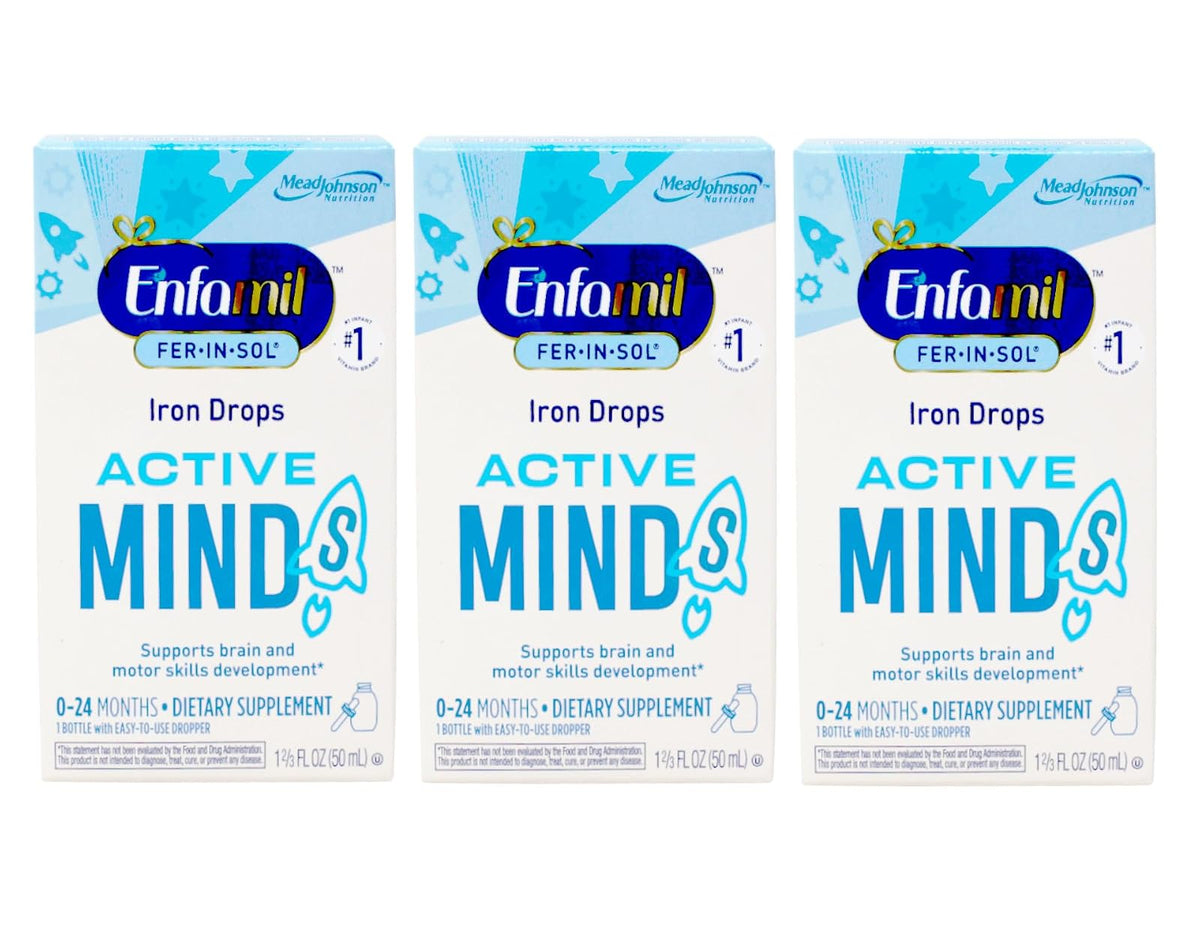 Enfamil Fer-in-Sol iron supplement drops