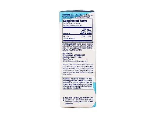 Enfamil iron drops for women’s health