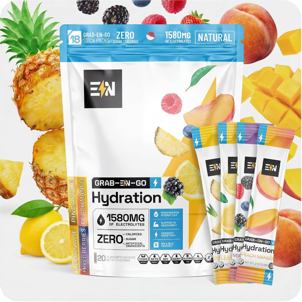 Engineered Nutrition electrolyte powder hydration
