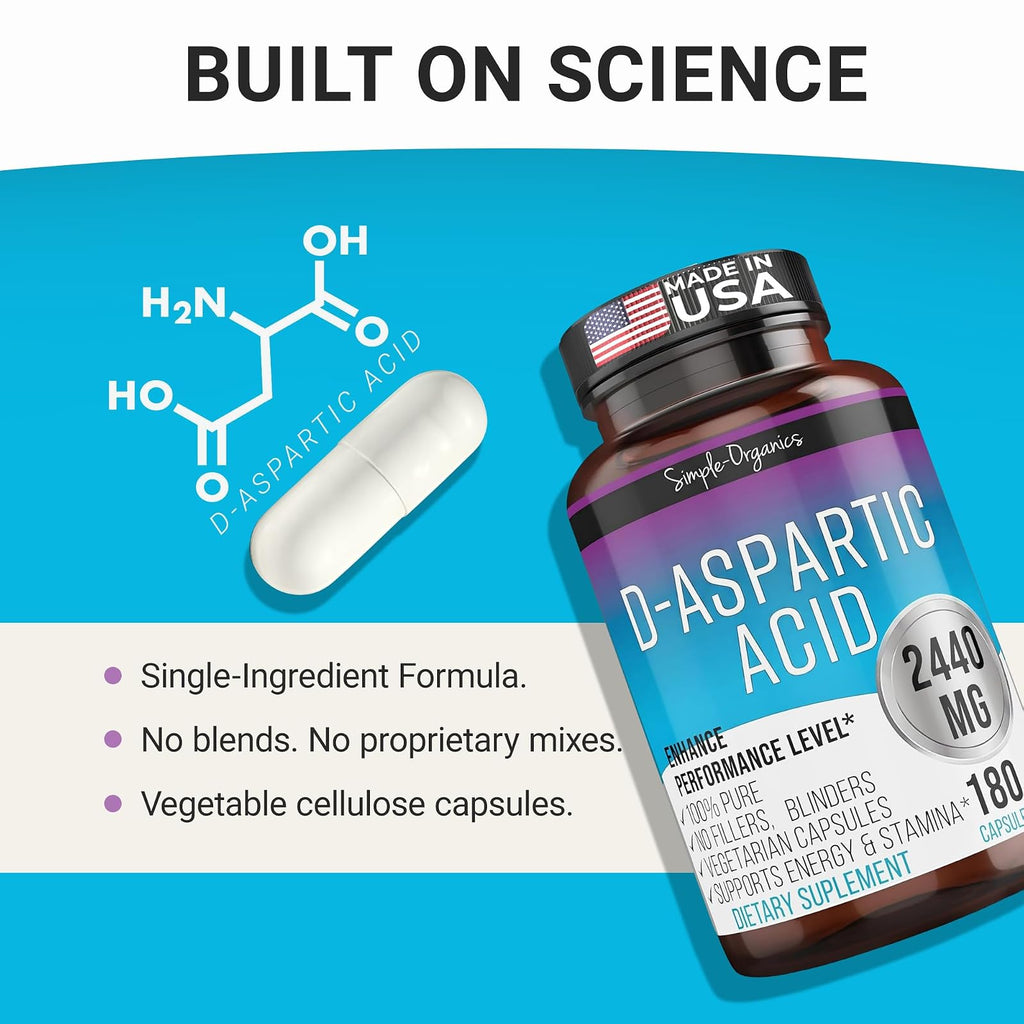 enhance athletic performance D-Aspartic Acid
