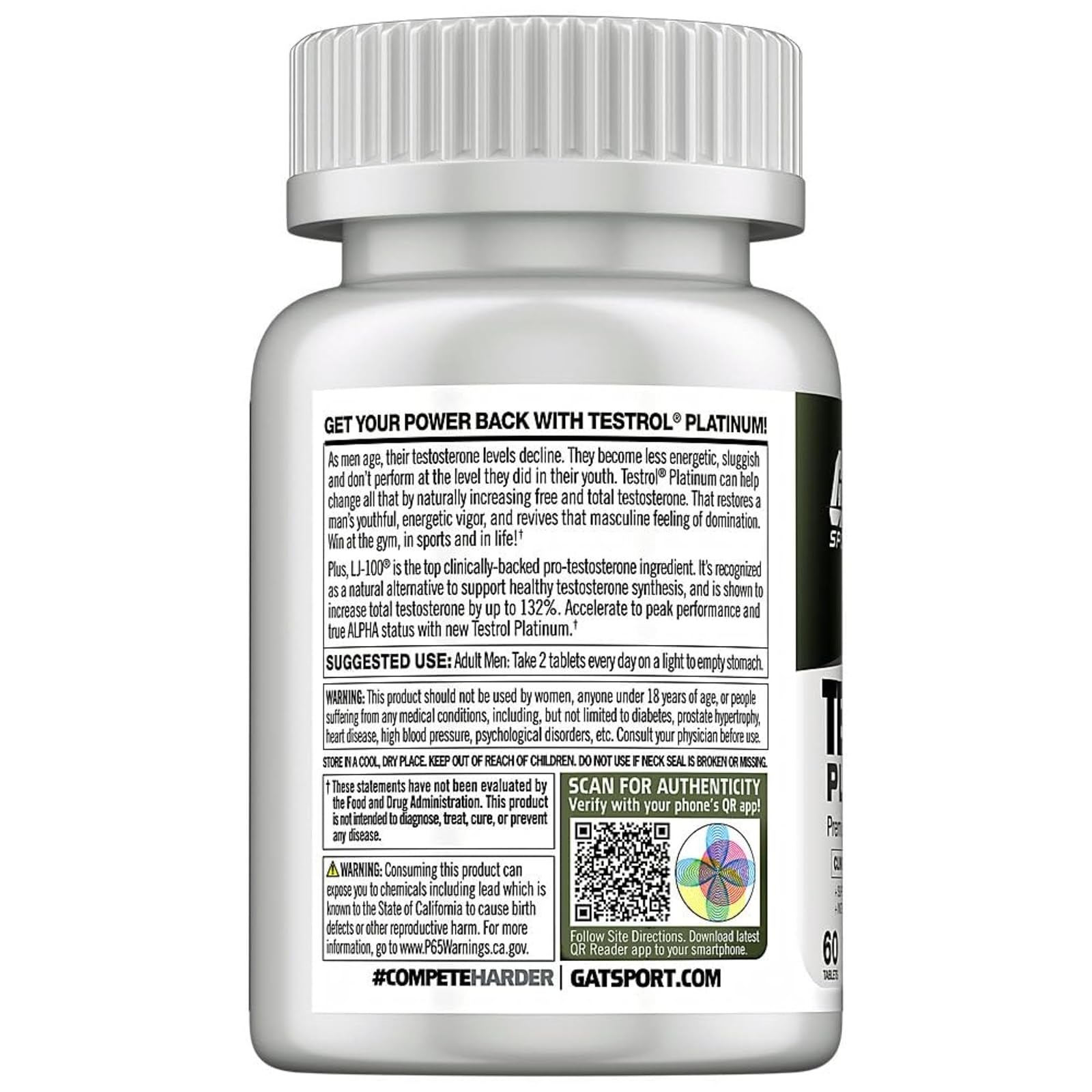 enhance athletic performance GAT Testrol