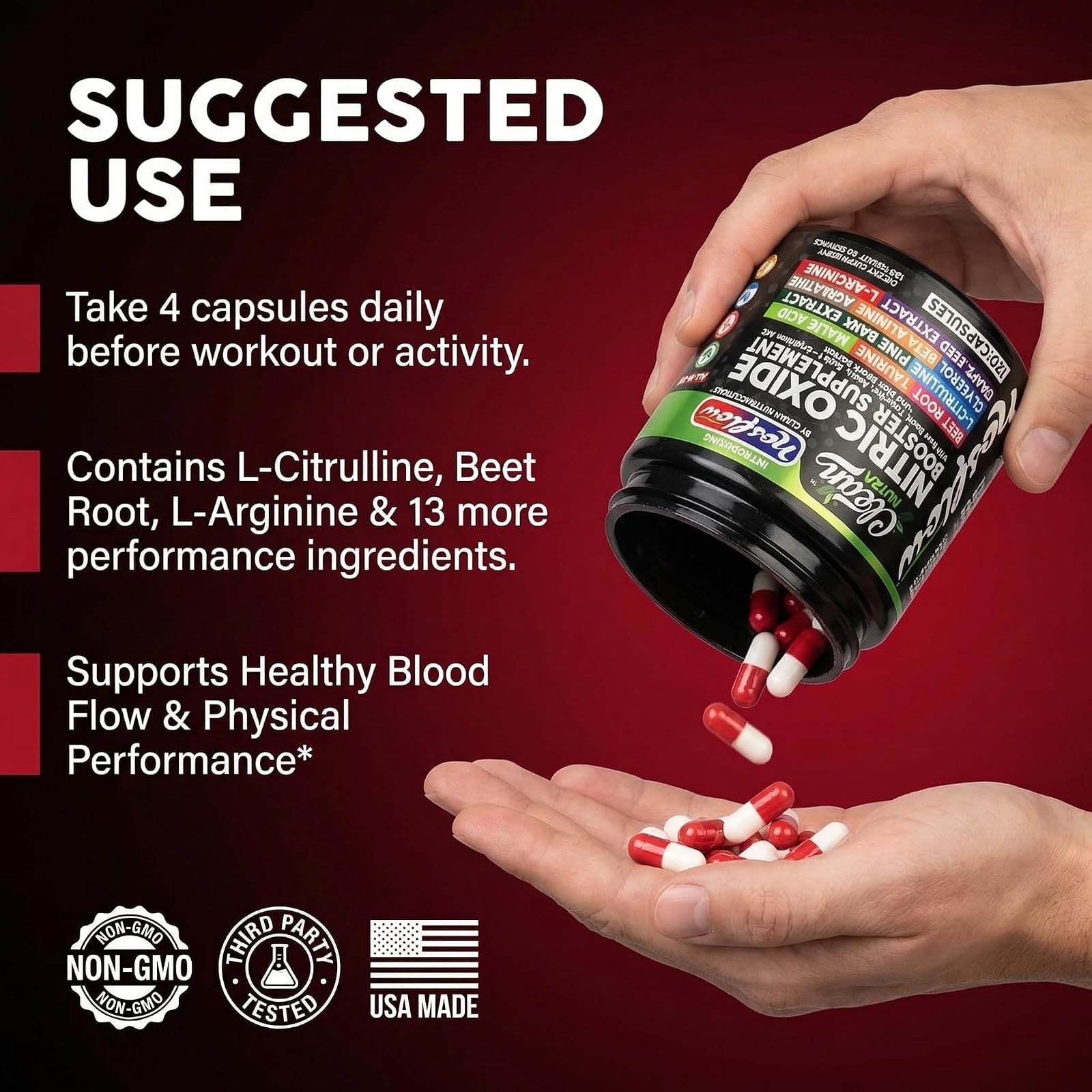 enhance blood flow with nitric oxide