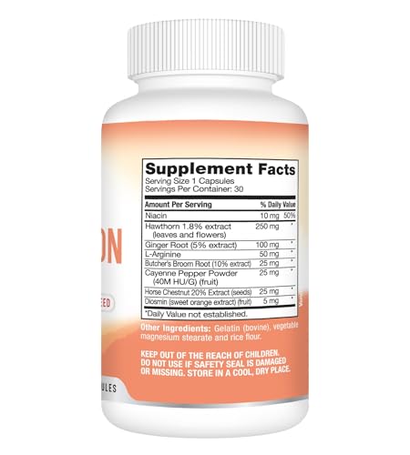 enhance blood flow with vitamin supplements