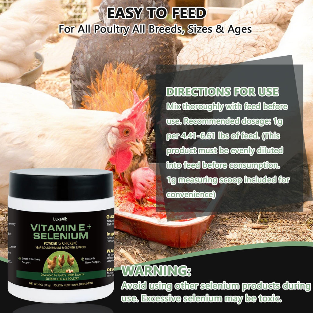 Enhance chicken growth with Selenium